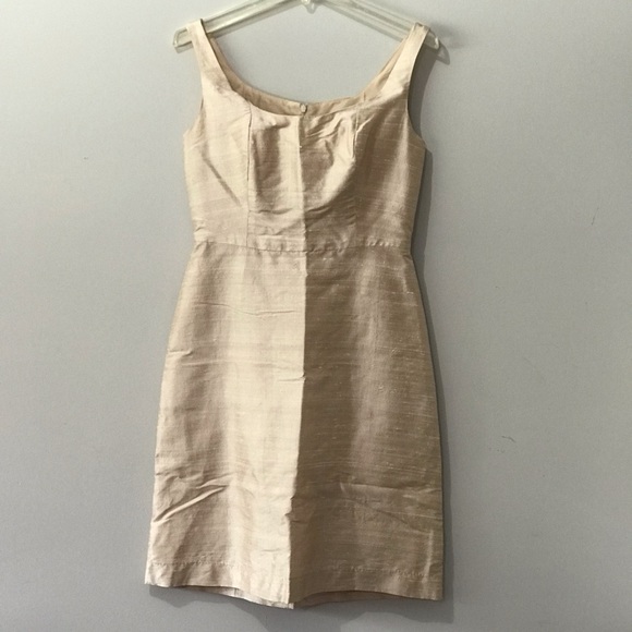 Vintage | Dresses | Anna Elyse Vintage Champagne 0 Silk Dress | Poshmark